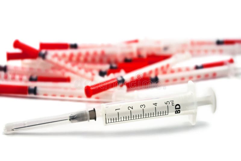 Syringes stock photo. Image of analyze, inject, fluid - 1953996