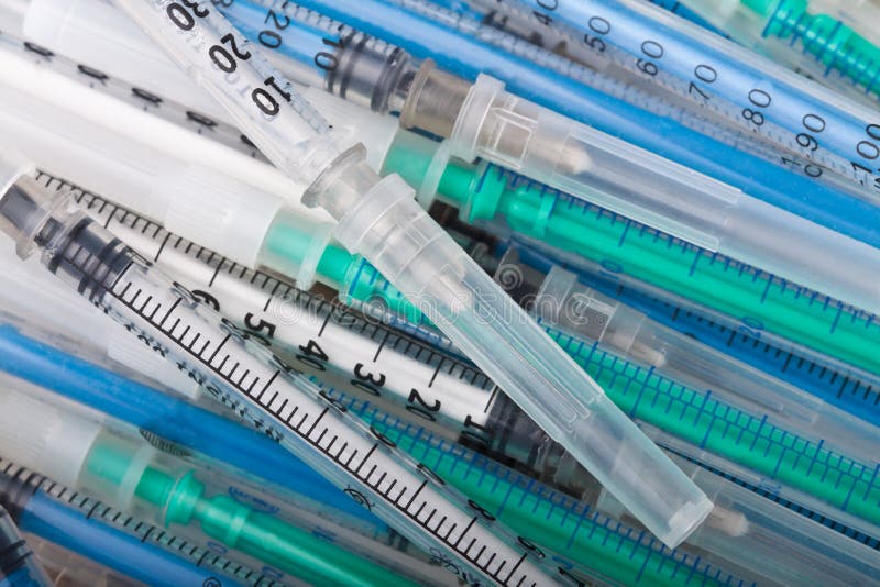 Syringe needle stock photo. Image of needle, glass, inject - 18357856