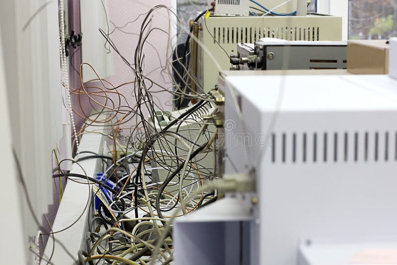 Wires and copper stock image. Image of industries, ammeter - 11287903