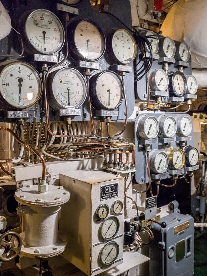 Vintage control panel editorial stock photo. Image of iron - 241173653