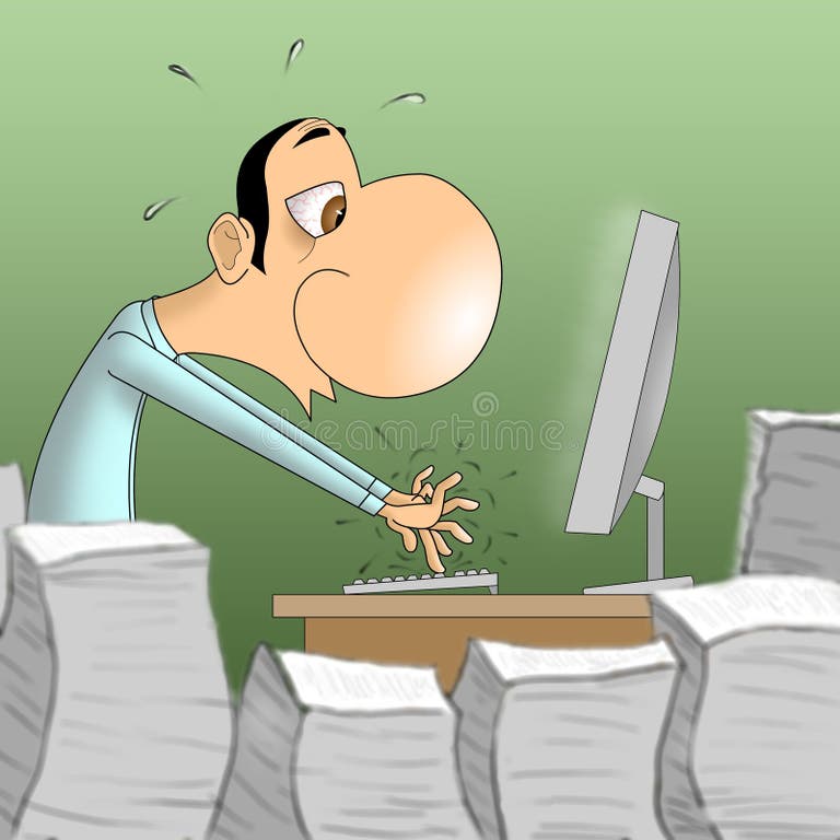 Sedentary Work Stock Illustrations – 337 Sedentary Work Stock ...
