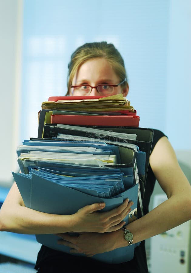 A lot of work stock photo. Image of working, folders, documents - 3934930