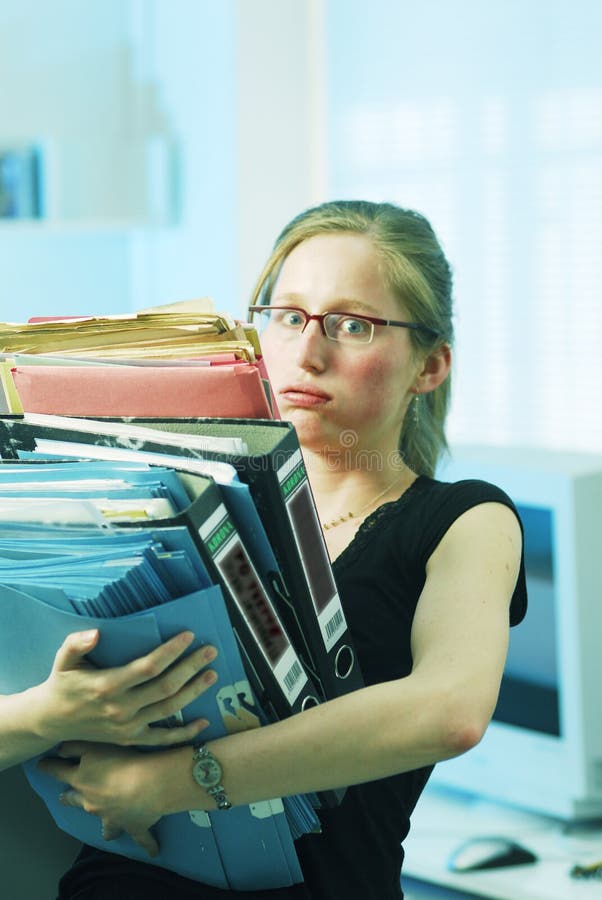 A lot of work stock photo. Image of working, folders, documents - 3934930