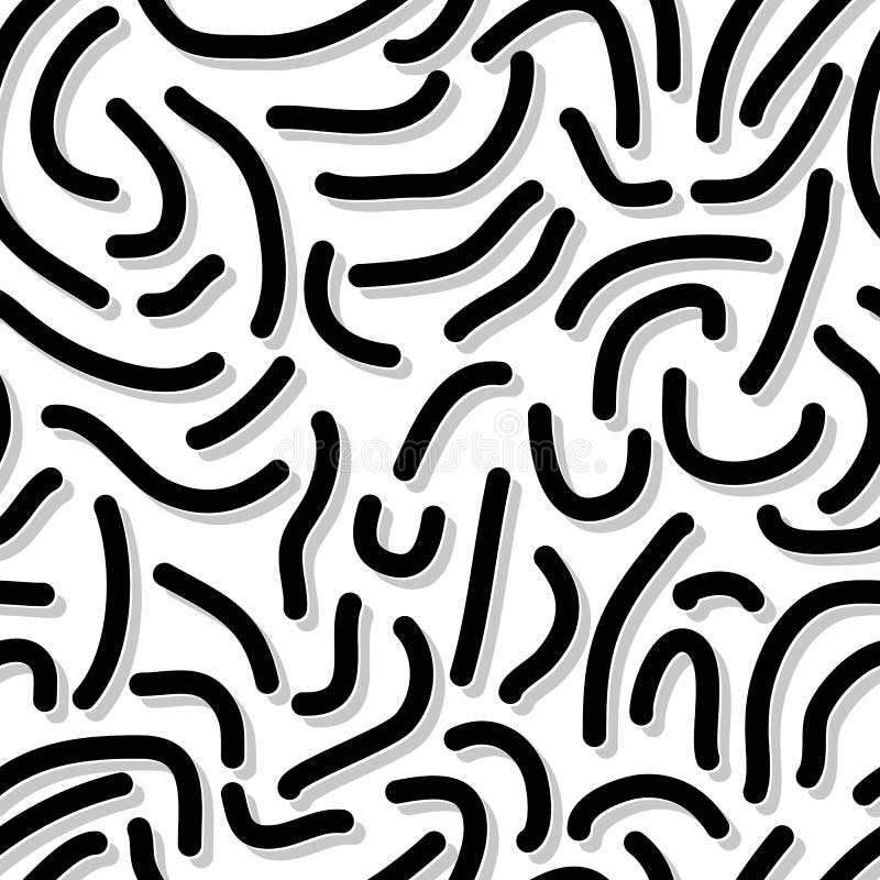 Seamless worm pattern stock vector. Illustration of geometric - 99148543