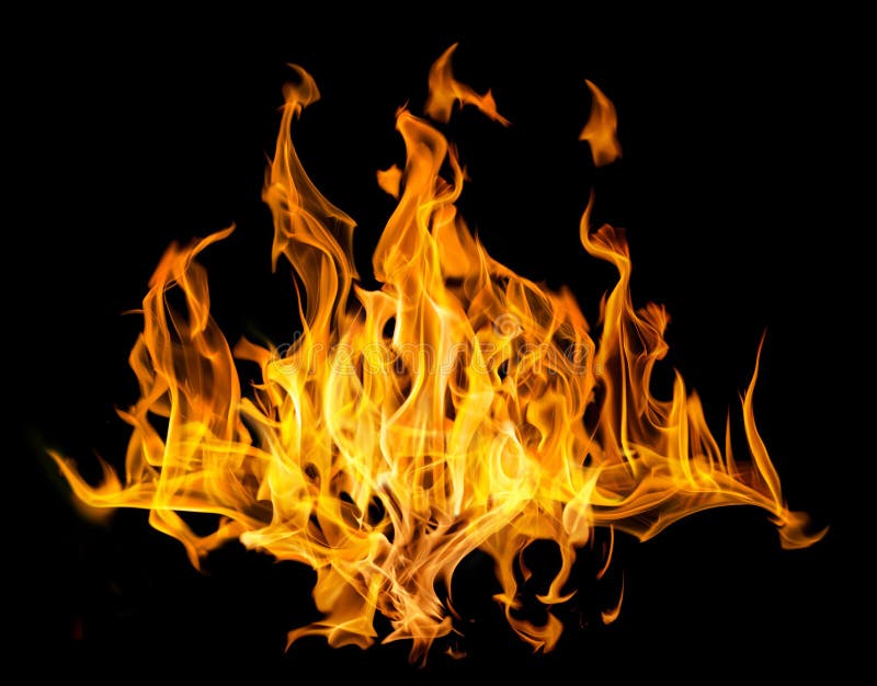 Lot of Yellow Fire Sparks on Black Stock Photo - Image of abstract ...