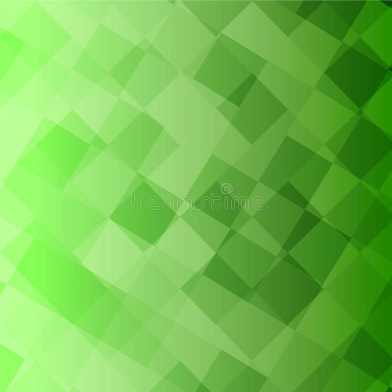 Lotes Do Fundo Verde Do Vetor Dos Quadrados Ilustração Stock ...