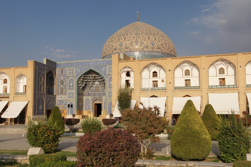 Lotfullah-Moschee, Isfahan, Der Iran, Asien Redaktionelles Stockfoto ...