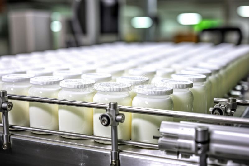 Lotion Being Cooled for Packaging Stock Photo - Image of preparation ...
