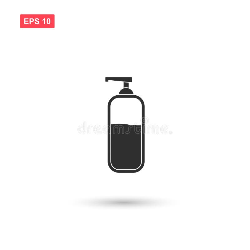 Lotion Bottle Icon Vector Design Isolated 3 Stock Vector - Illustration ...