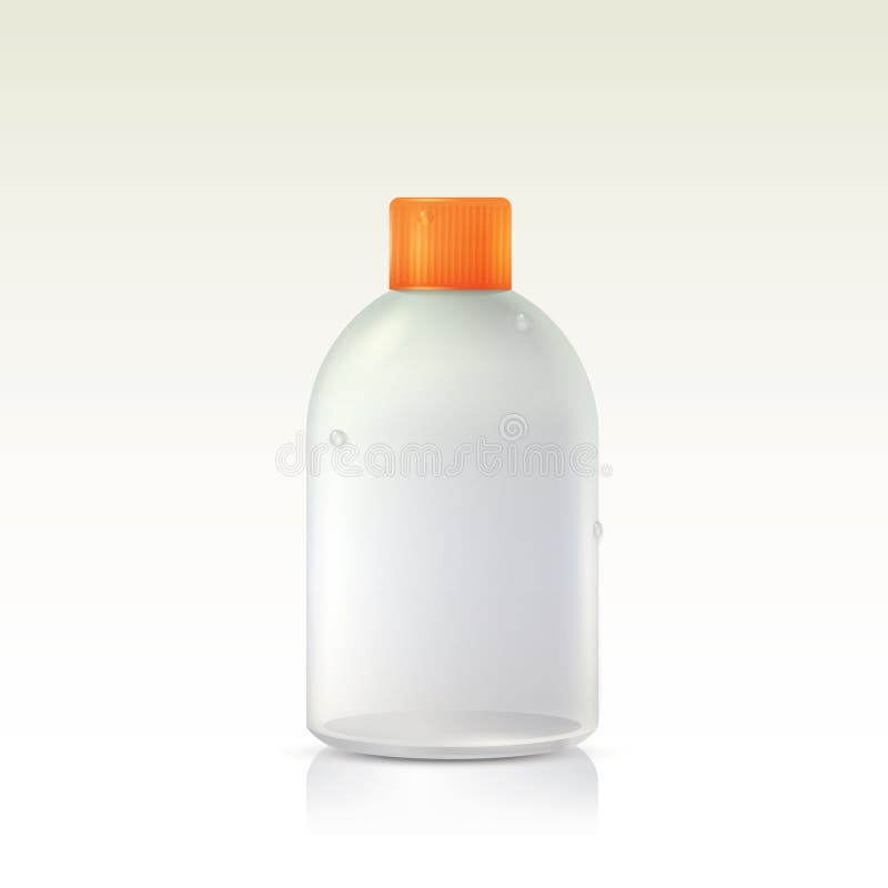 Lotion Bottle. Vector Illustration Decorative Design Stock Vector ...