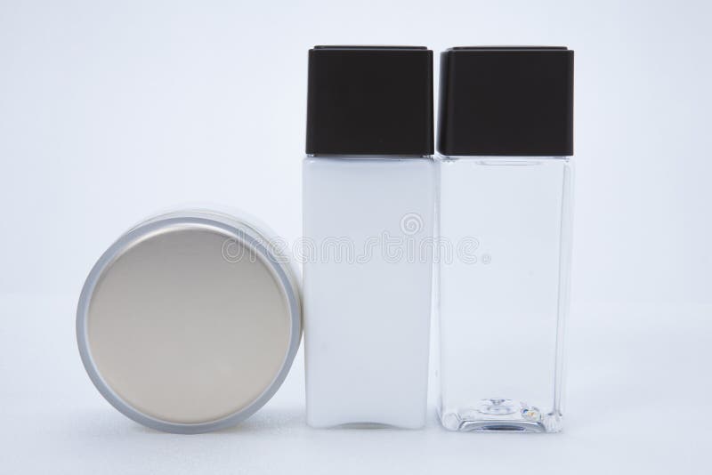 Lotion bottles stock photo. Image of moisturizer, packaging - 43584352