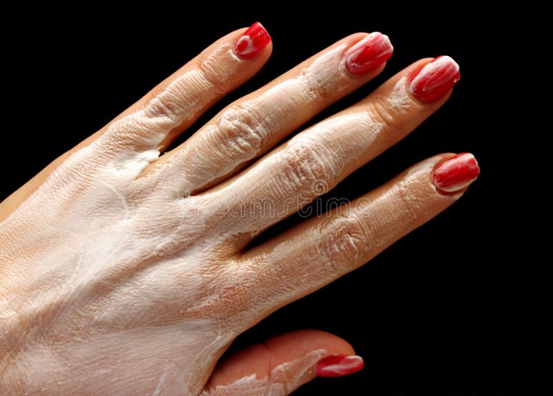 Lotion Hand stock photo. Image of moisturize, manicure - 19185626