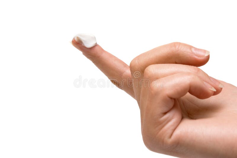 Man Hand Compressing a Face Mask Stock Image - Image of fist ...