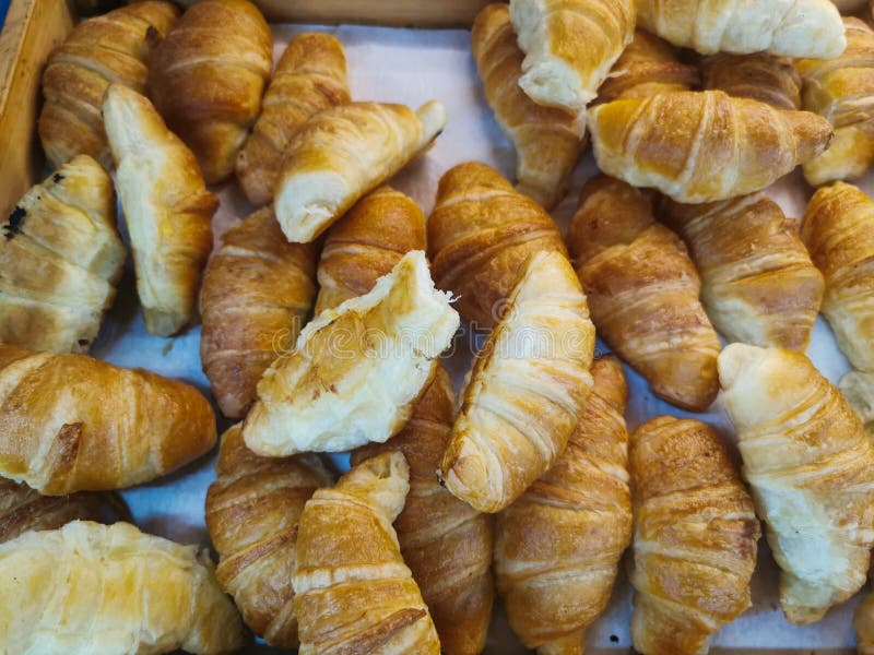 Lots of Brown Toast on the Supermarket Shelf Stock Photo - Image of ...