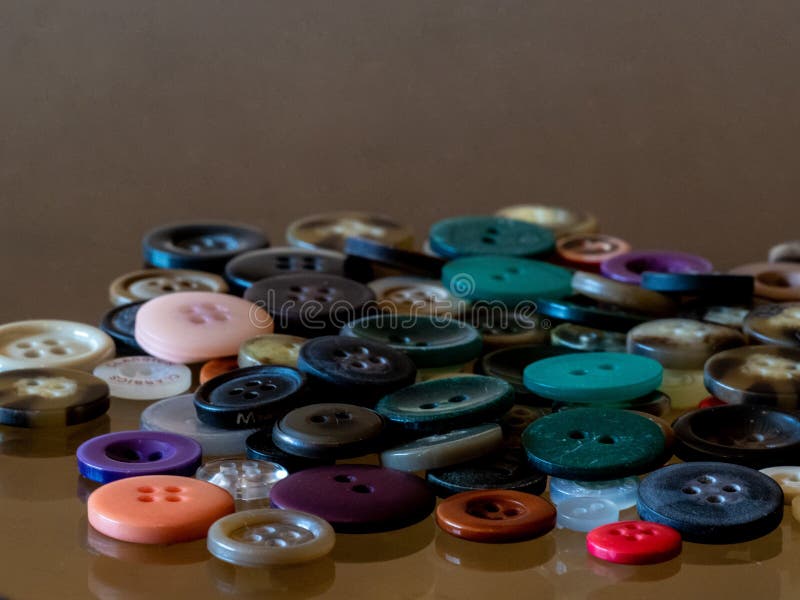 Lots of buttons stock image. Image of heap, plastic, shapes - 5219725