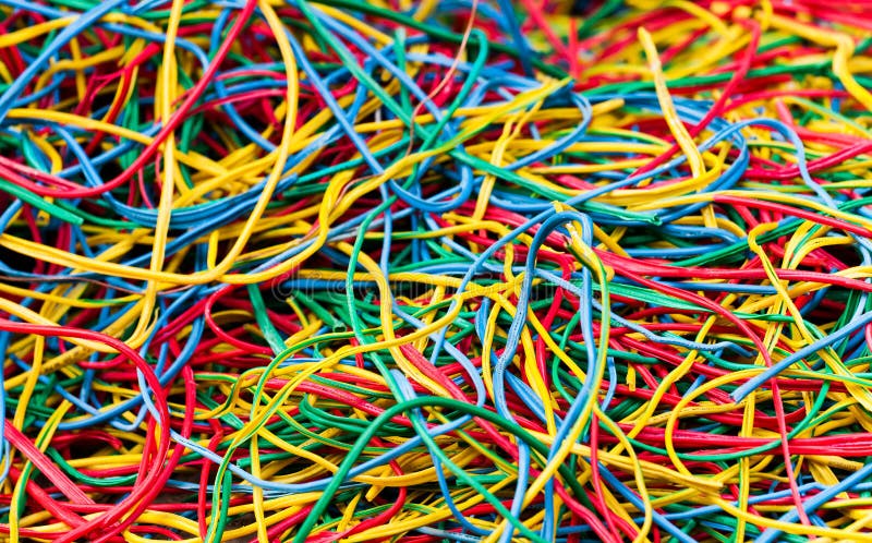 Lots Of Cables Royalty Free Stock Photography - Image: 26542627