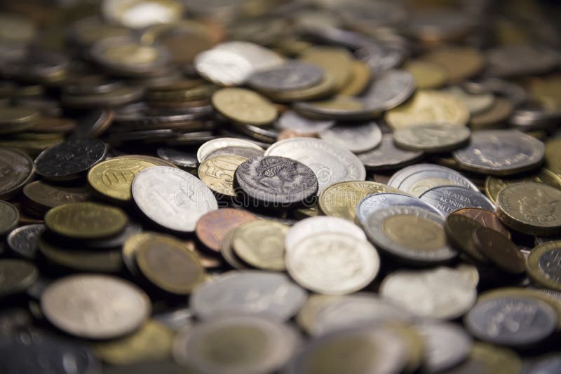 Lots of Coins, Pot of Money Stock Image - Image of jewelry, cash: 62032089