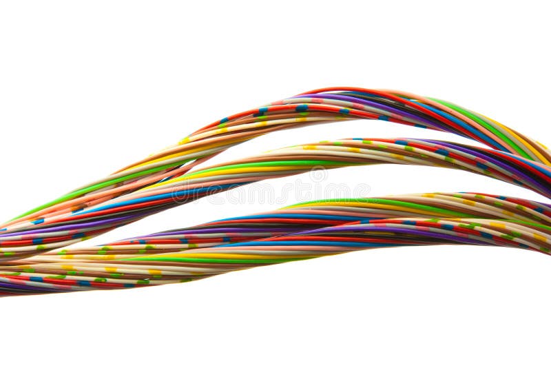 Colourful wires stock image. Image of wired, equipment - 32631731