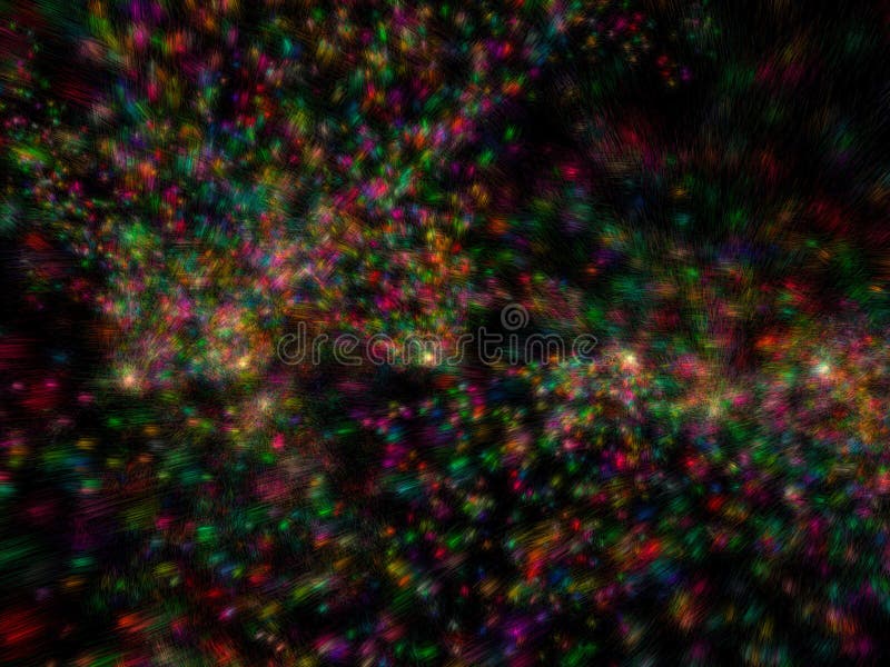 Lots Of Colorful Particles Emissions Picture. Image: 6522045