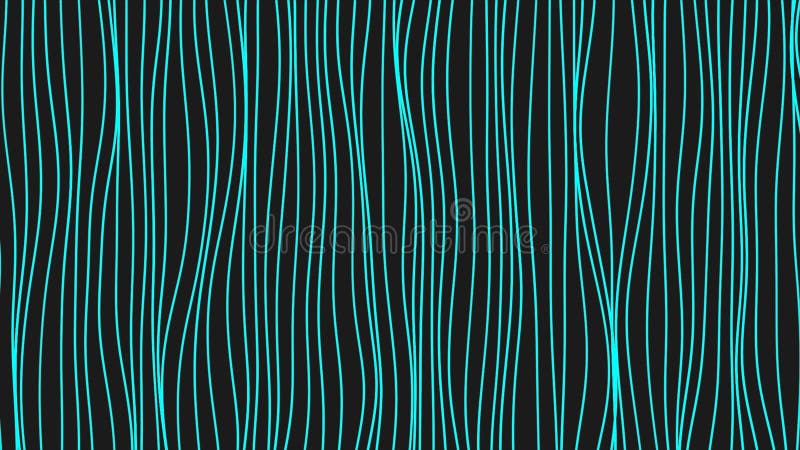 Lots of Curved Lines on Black Background. Motion. Thin Lines Bend ...