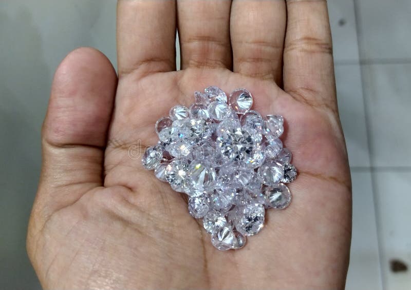A lots diamonds in hand stock photo. Image of ring, bracelet - 203580034
