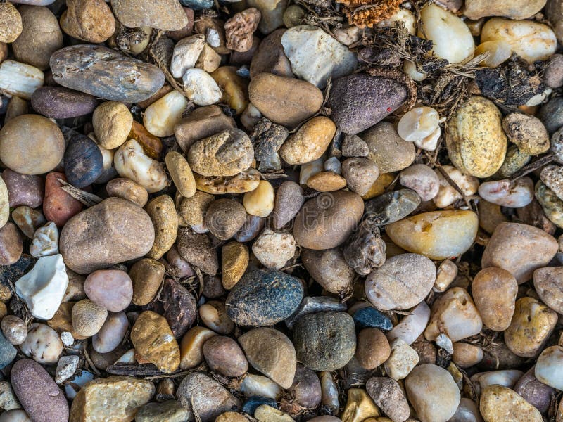 Close Up of Multi Coloured Pebbles Stock Photo - Image of coastline ...