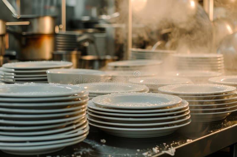 Stack Dirty Plates Stock Illustrations – 249 Stack Dirty Plates Stock ...