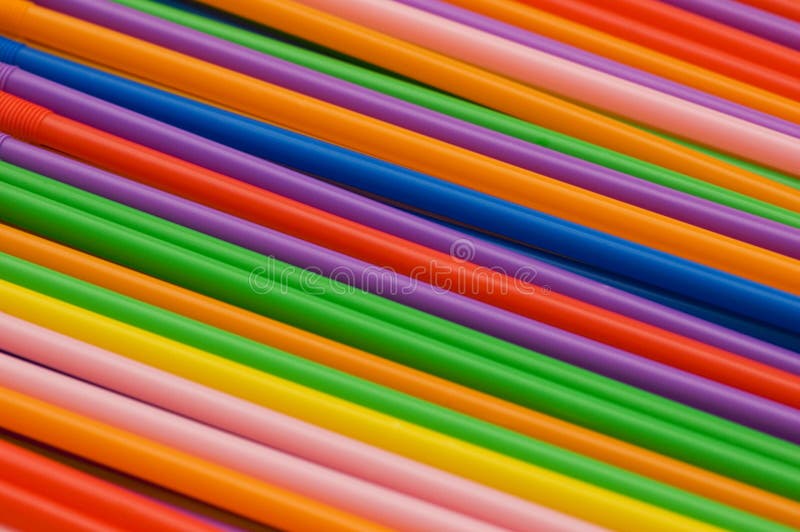 Lots of drinking straws stock image. Image of straws, colorful - 7190273