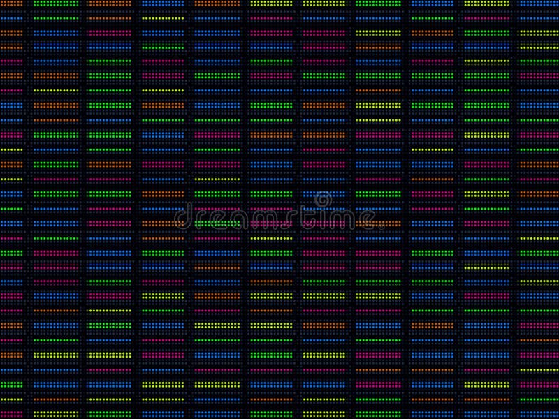 Lots Of Fantasy Computer Generated Colorful Lights Picture. Image: 6608922