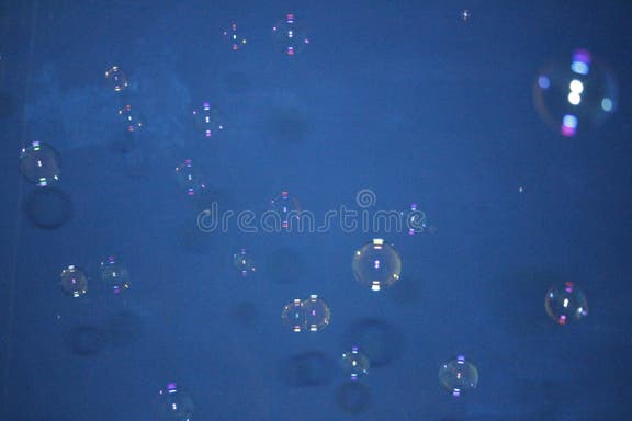 Lots of flying Bubbles stock photo. Image of blue, bubbles - 165852480