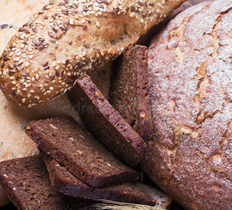 Lots of bread stock photo. Image of wheat, bread, bakery - 18875164