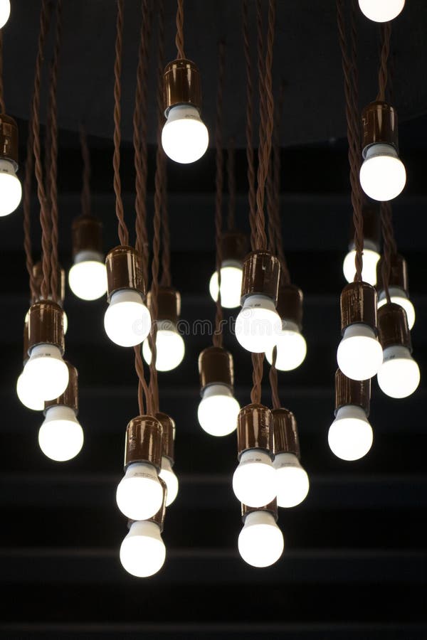 The filament in the lamp. stock image. Image of black - 113967027