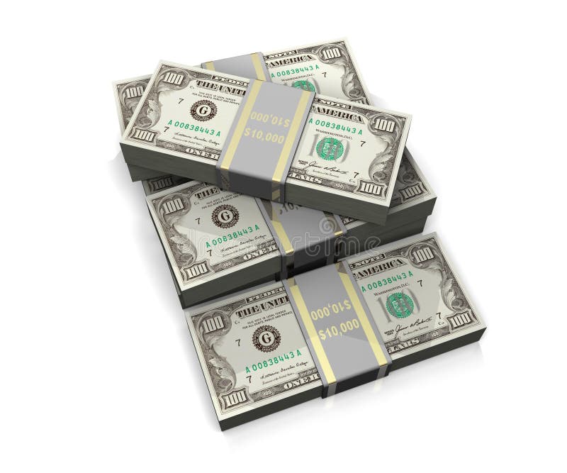Lots of money stock illustration. Illustration of money - 10478223