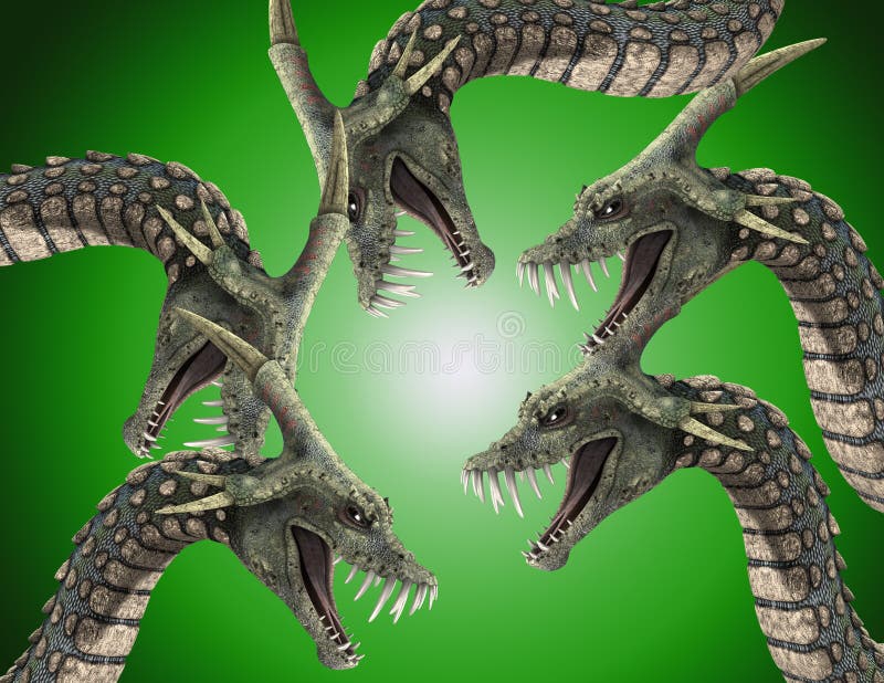 Lots on Monster Snakes 2 stock illustration. Illustration of creature ...