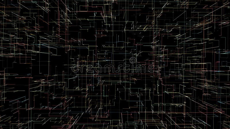 Moving Linear Color Background. 4K Motion Graphics. Stock Footage ...