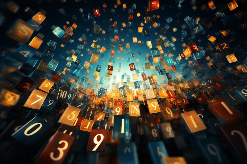 Lots of Numbers Background,math Concept Stock Photo - Image of loan ...