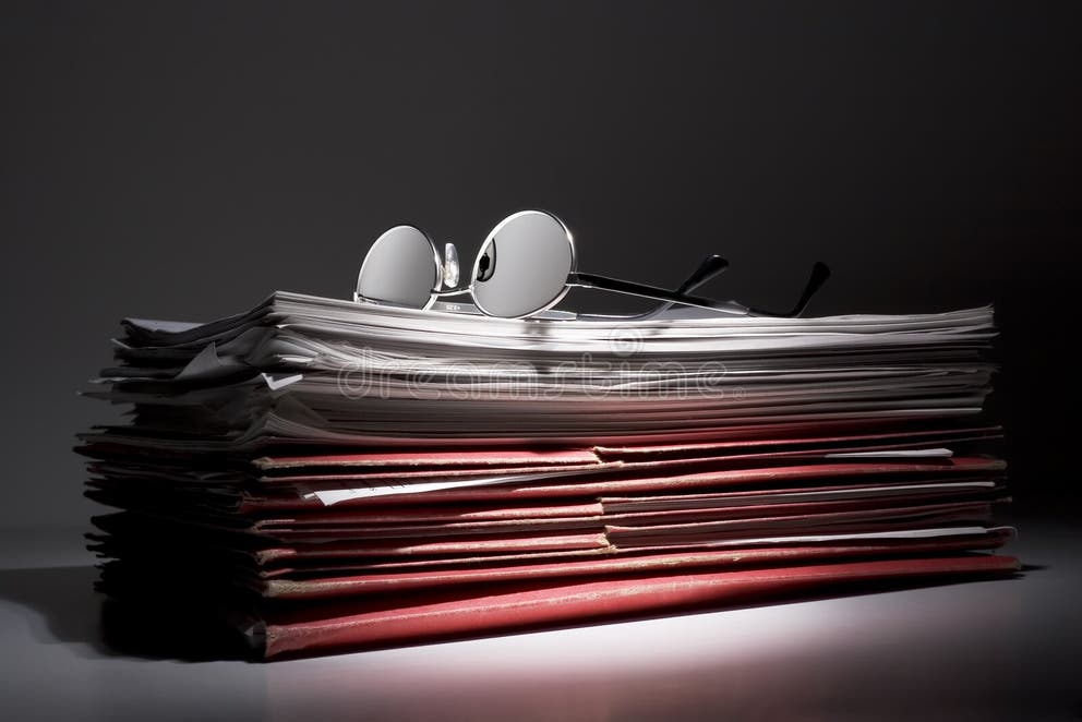 Lots of paperwork stock image. Image of specs, still, corporation - 638831