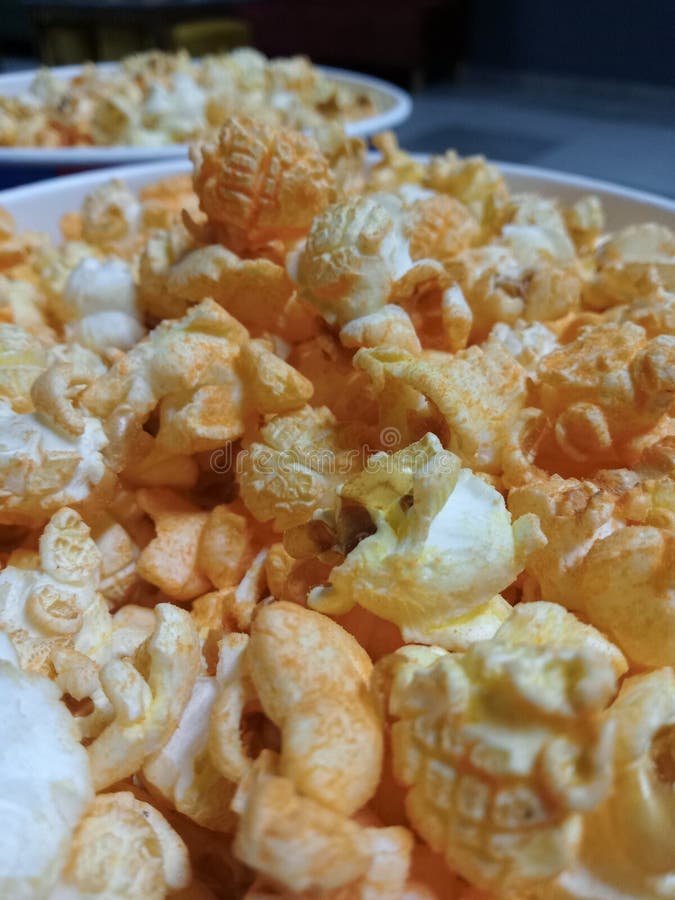 Lots of popcorn and cheese stock image. Image of plant - 259537757