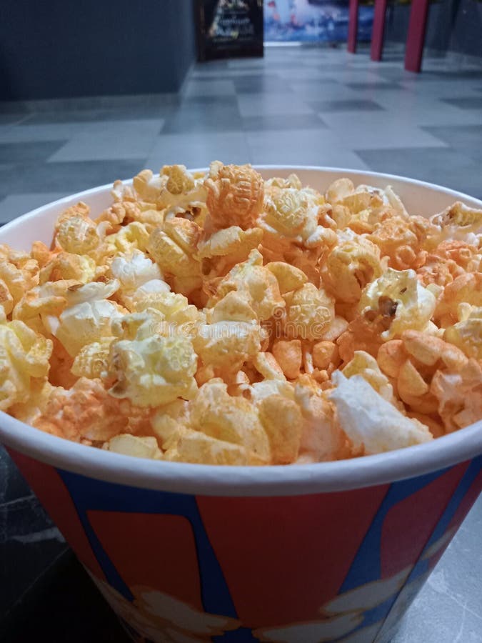 Lots of popcorn and cheese stock photo. Image of meat - 259537768