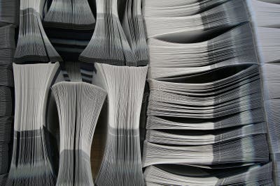 Lots of printed brochures stock image. Image of panel - 9139041