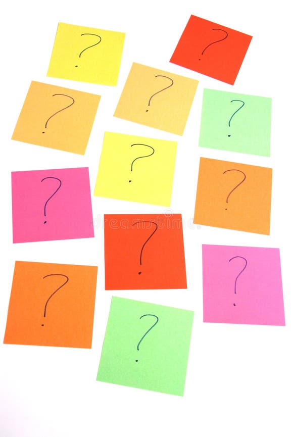 Lots of questions stock photo. Image of exam, colors, analysis - 7386804