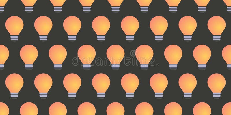 Light Bulbs Seamless Texture Stock Illustrations – 724 Light Bulbs ...