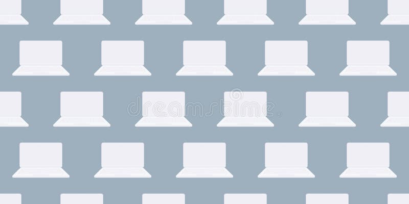 Lots of Simple Minimalist Laptops - Pattern Background Design, Texture ...