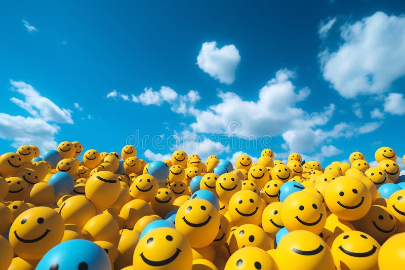 Floating Smiles Stock Illustrations – 61 Floating Smiles Stock ...