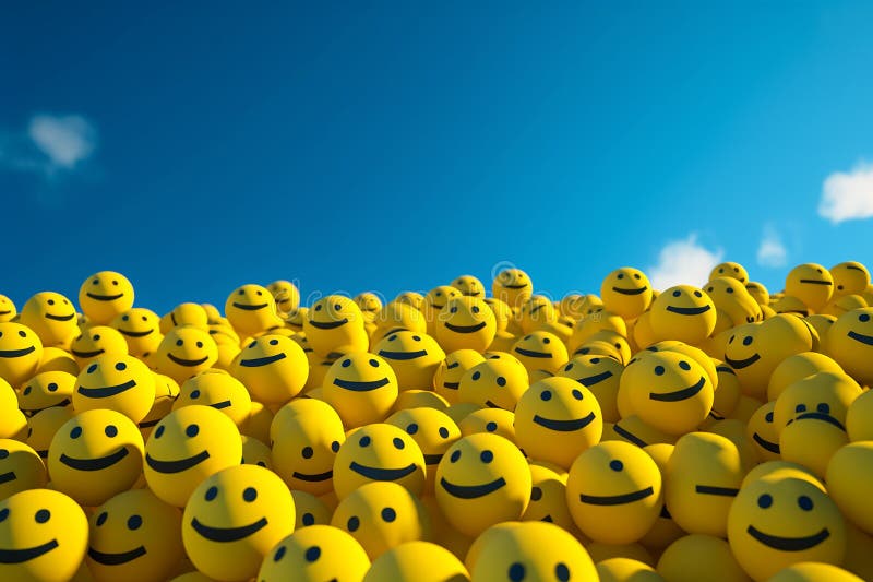 Floating Smiles Stock Illustrations – 61 Floating Smiles Stock ...