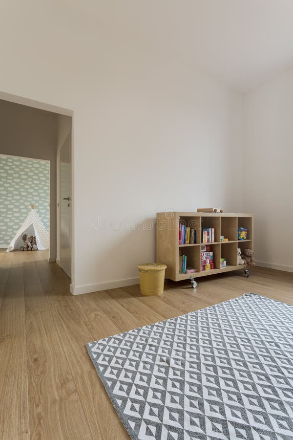 Lots of Space for Children To Play Stock Photo - Image of spacious ...