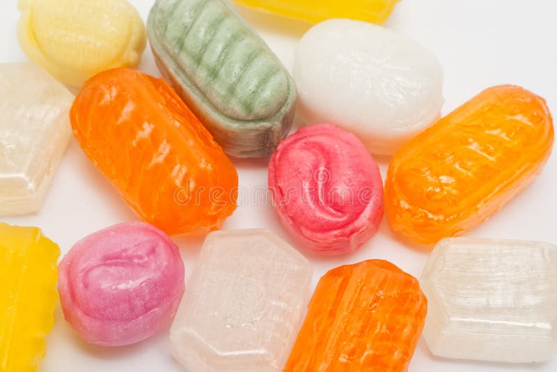 Row of sweets stock photo. Image of closeup, sweetie - 22839826