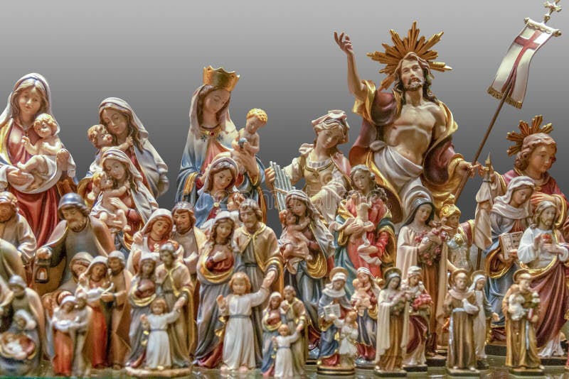 Religious figures stock image. Image of faith, together - 151082149