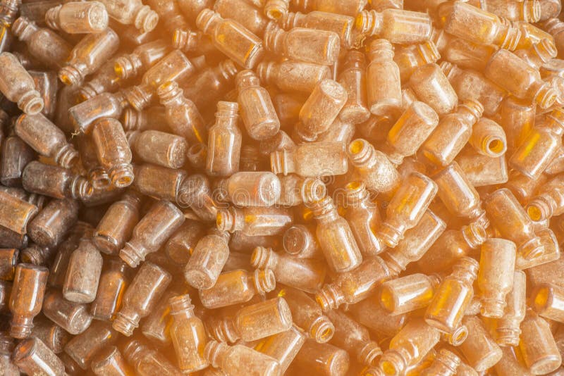 Lots of Vintage Old Glass Bottles Together Stock Photo - Image of ...