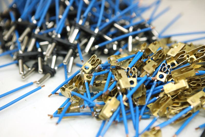 Lots of Wires with Internal Socket Clip. Plug Holder from the Inside ...